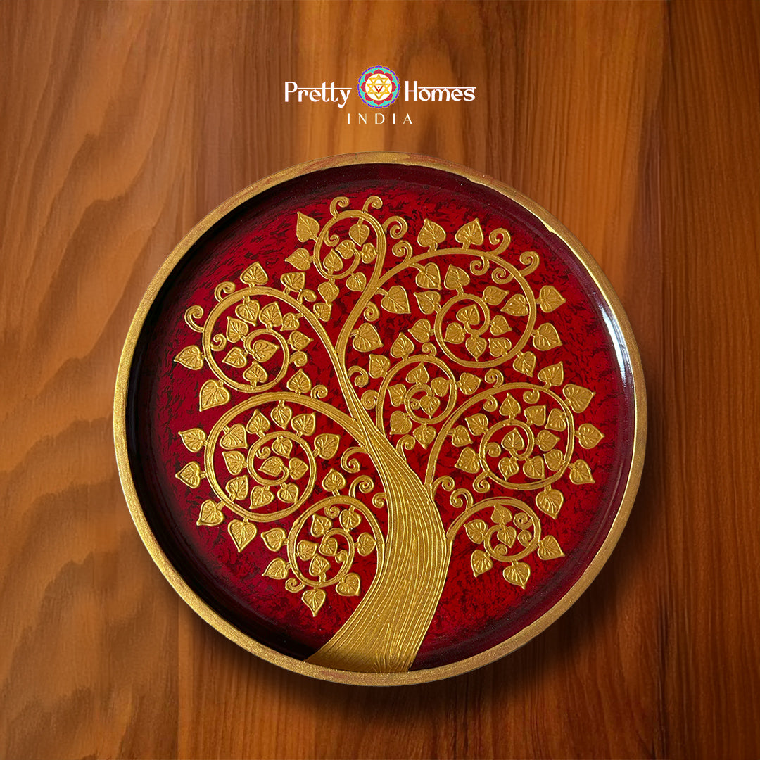 Kalpvriksh Wish Tree Wall Plate 12″ – Pretty Homes India